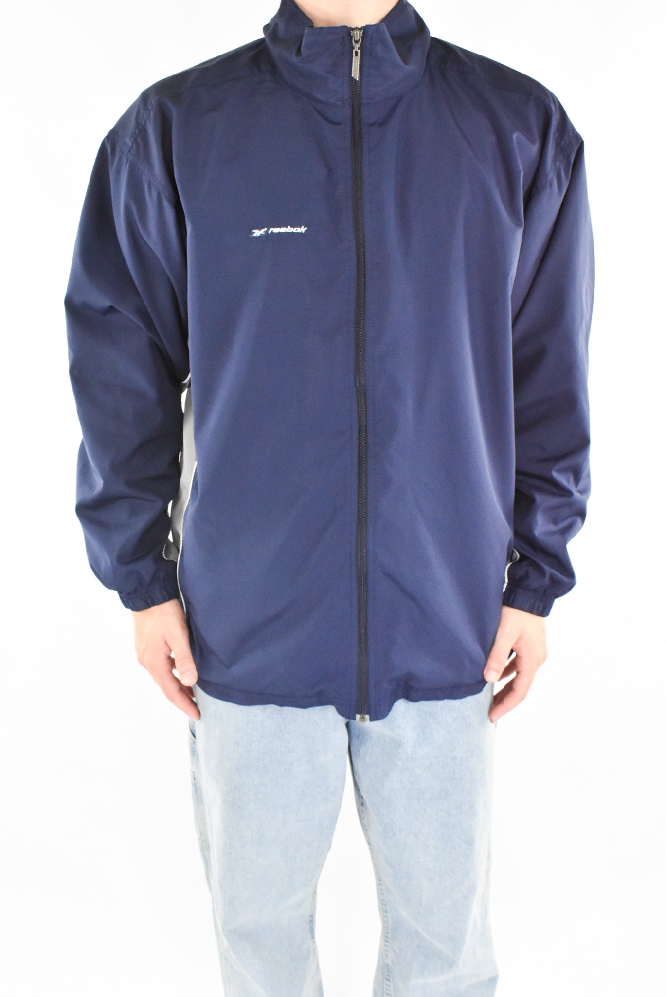 Navy Wind Jacket – Vintage Fabrik