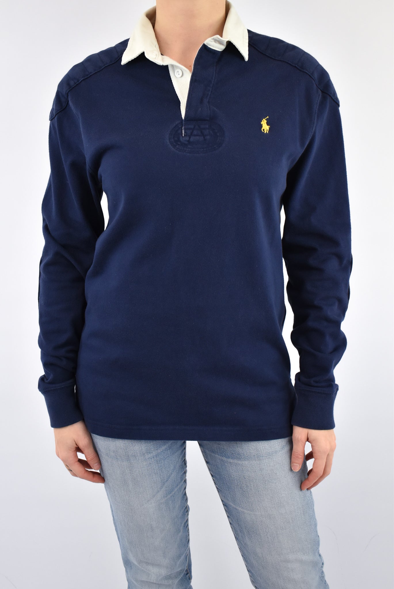 Navy Rugby Polo – Vintage Fabrik